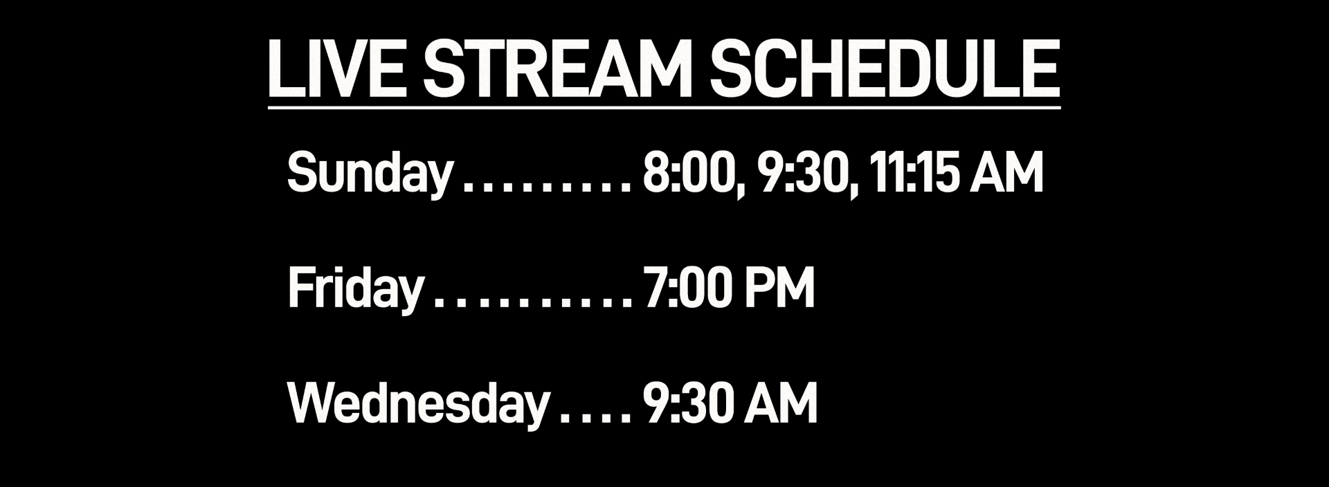 Watch Live - St. Louis Family Church - Pastor Jeff Perry